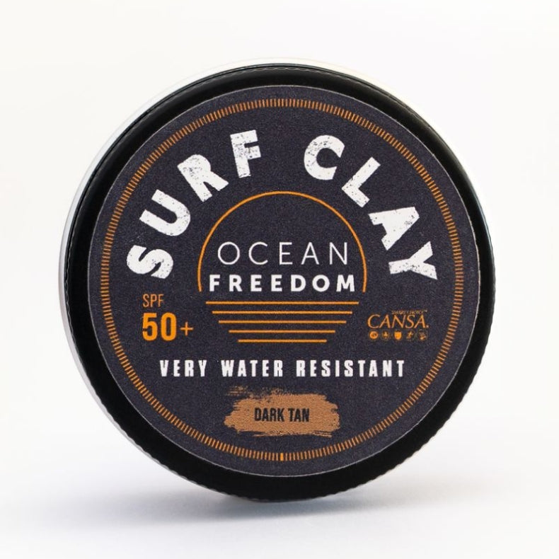 Surf Clay Dark Tan SPF50+ Mineral Sunscreen – Ocean Freedom ZA