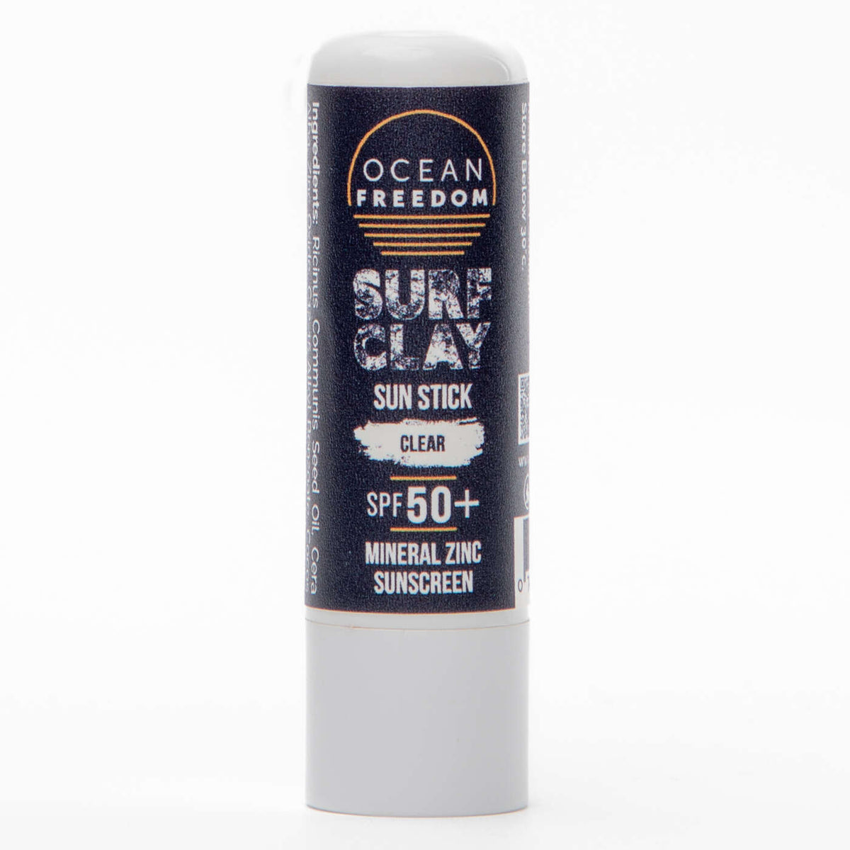 Sun Stick Clear Surf Clay Mineral SPF50+ 6g – Ocean Freedom ZA
